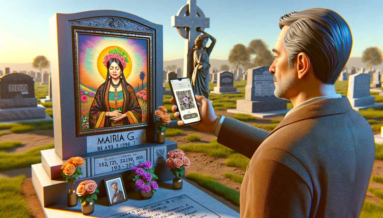 QR Codes for Headstones to Keep Memories Alive