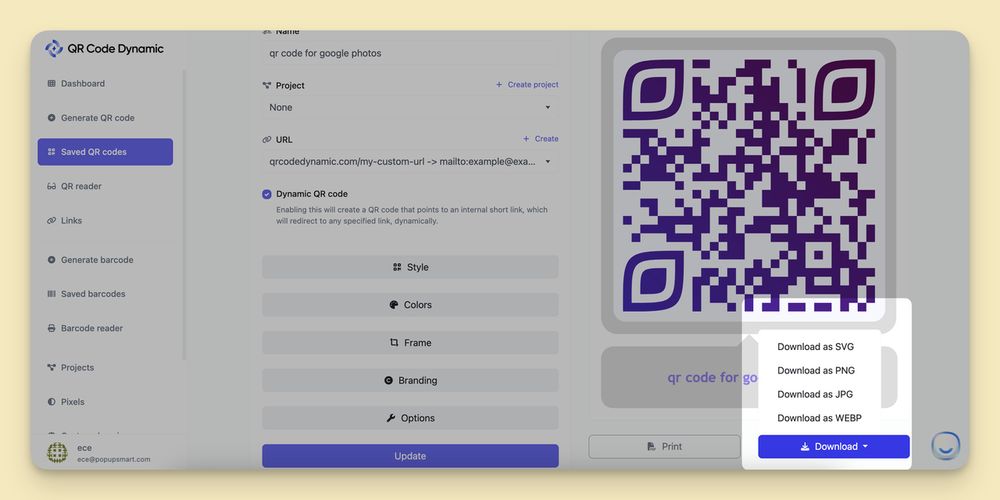 How to Create a QR Code for Google Photos to Share Photos