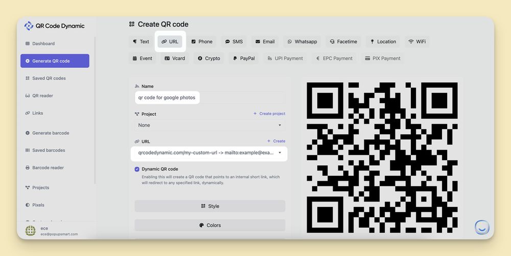 How to Create a QR Code for Google Photos to Share Photos