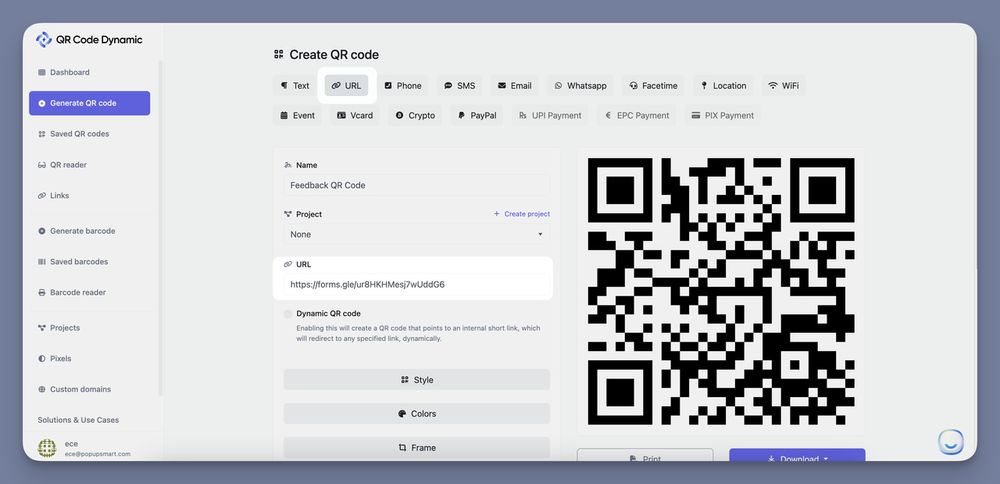 How to Create a Feedback QR Code for Customer Feedback