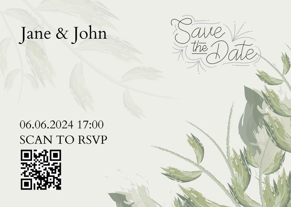 QR Code Invitation Templates (Customizable & Printable)