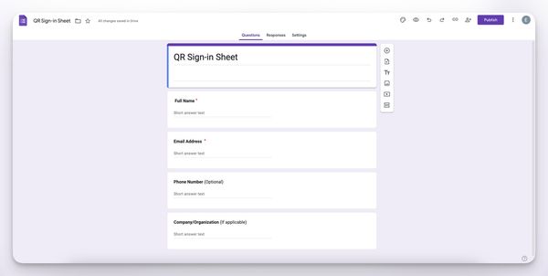 QR Code Sign-In Sheet: Easy & Free Digital Attendance Tracking